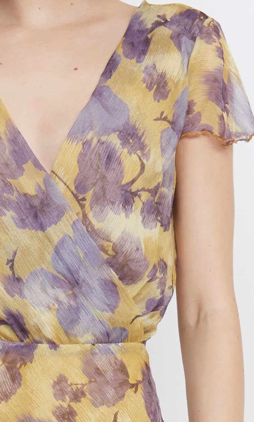 Rent The Bernadette Wrap Maxi Dress By Bec & Bridge | Rites