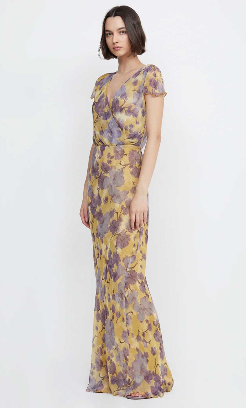 Rent The Bernadette Wrap Maxi Dress By Bec & Bridge | Rites