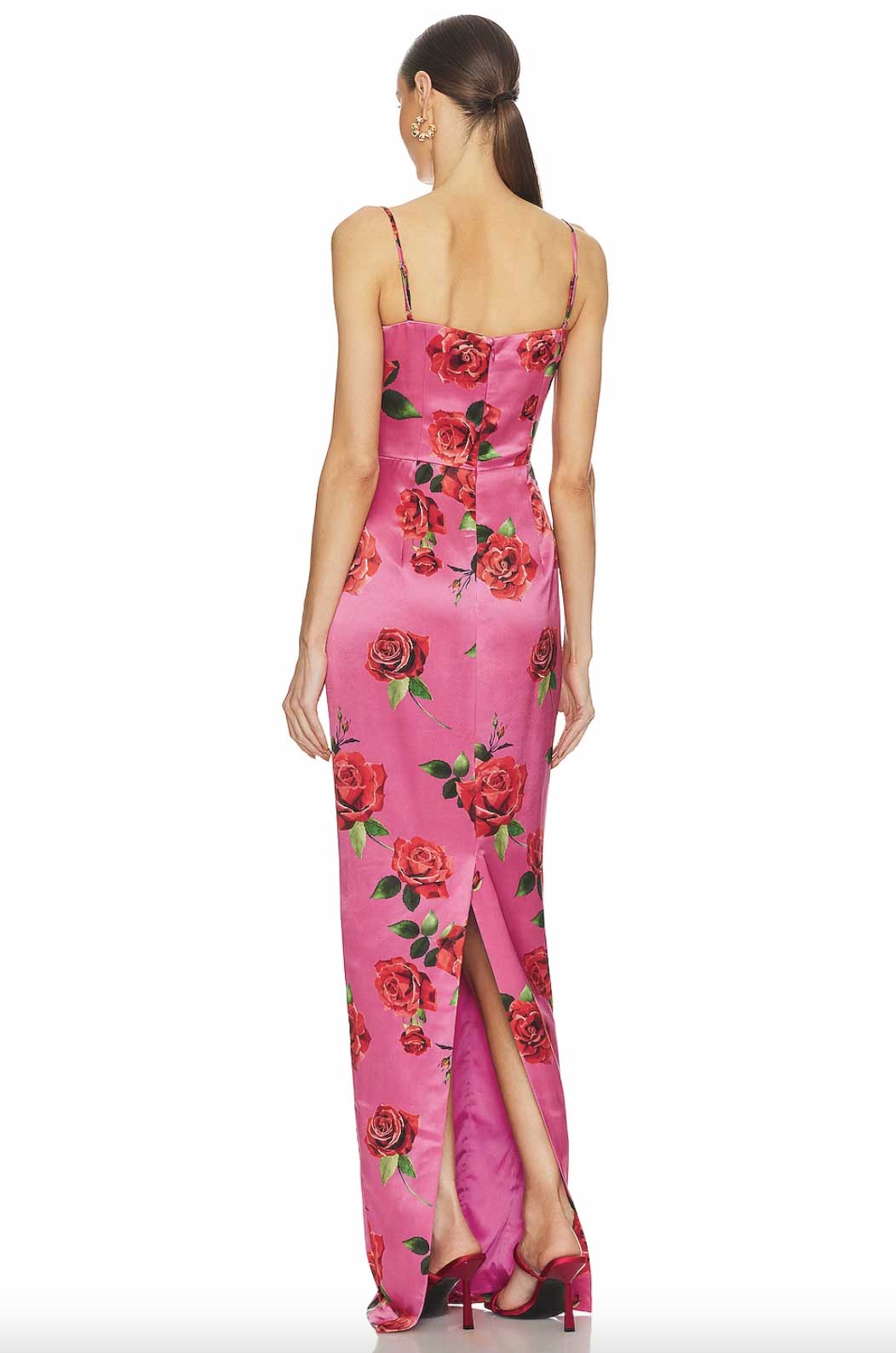 Rent Sau Lee Pink Sofia Floral Dress | Rites Rental & Resale